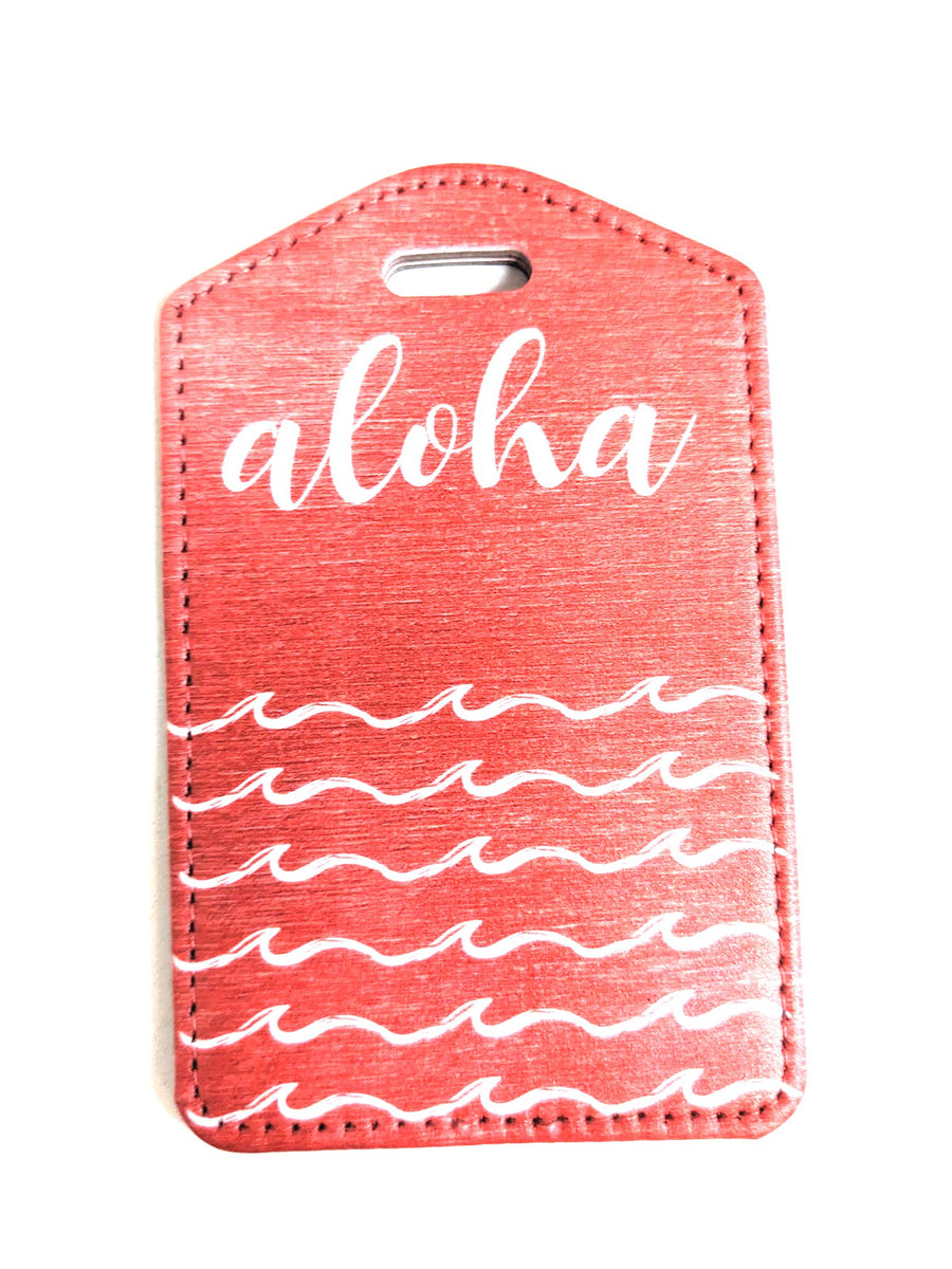 Aloha Waves - Luggage Tag – Koko Custom Designs
